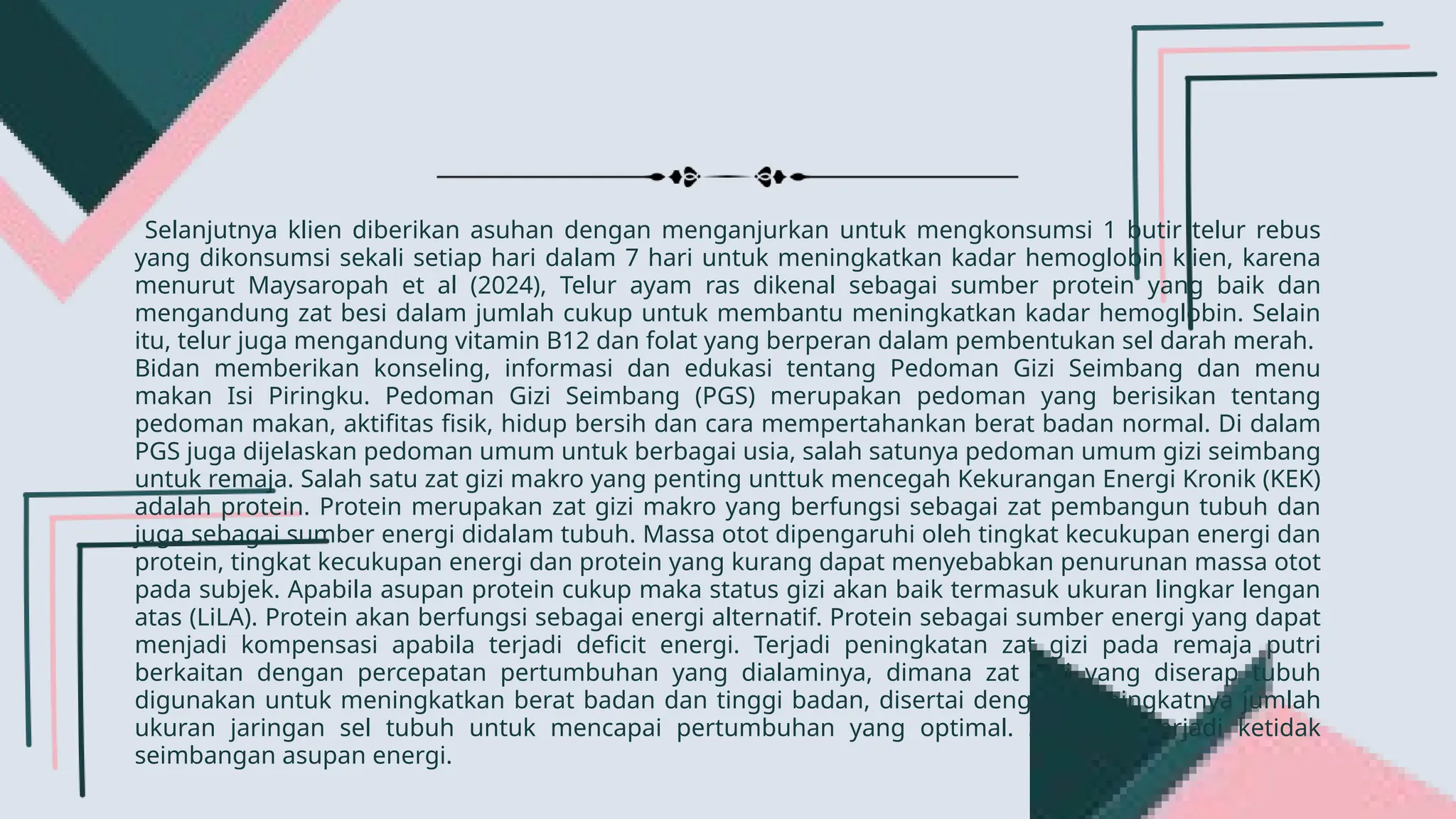 Power Point Anemia Ringan pada remaja fix | PPTX