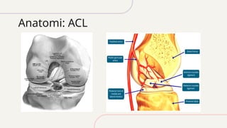 fix PPT Case Report ACL Tear fix pakai b | PPTX