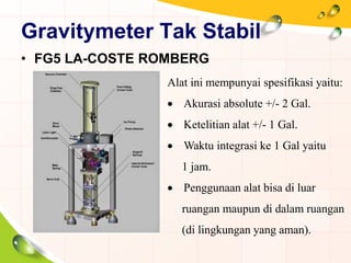 Gravity Methods | PPTX