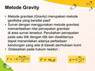 Gravity Methods | PPTX