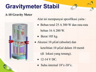 Gravity Methods | PPTX