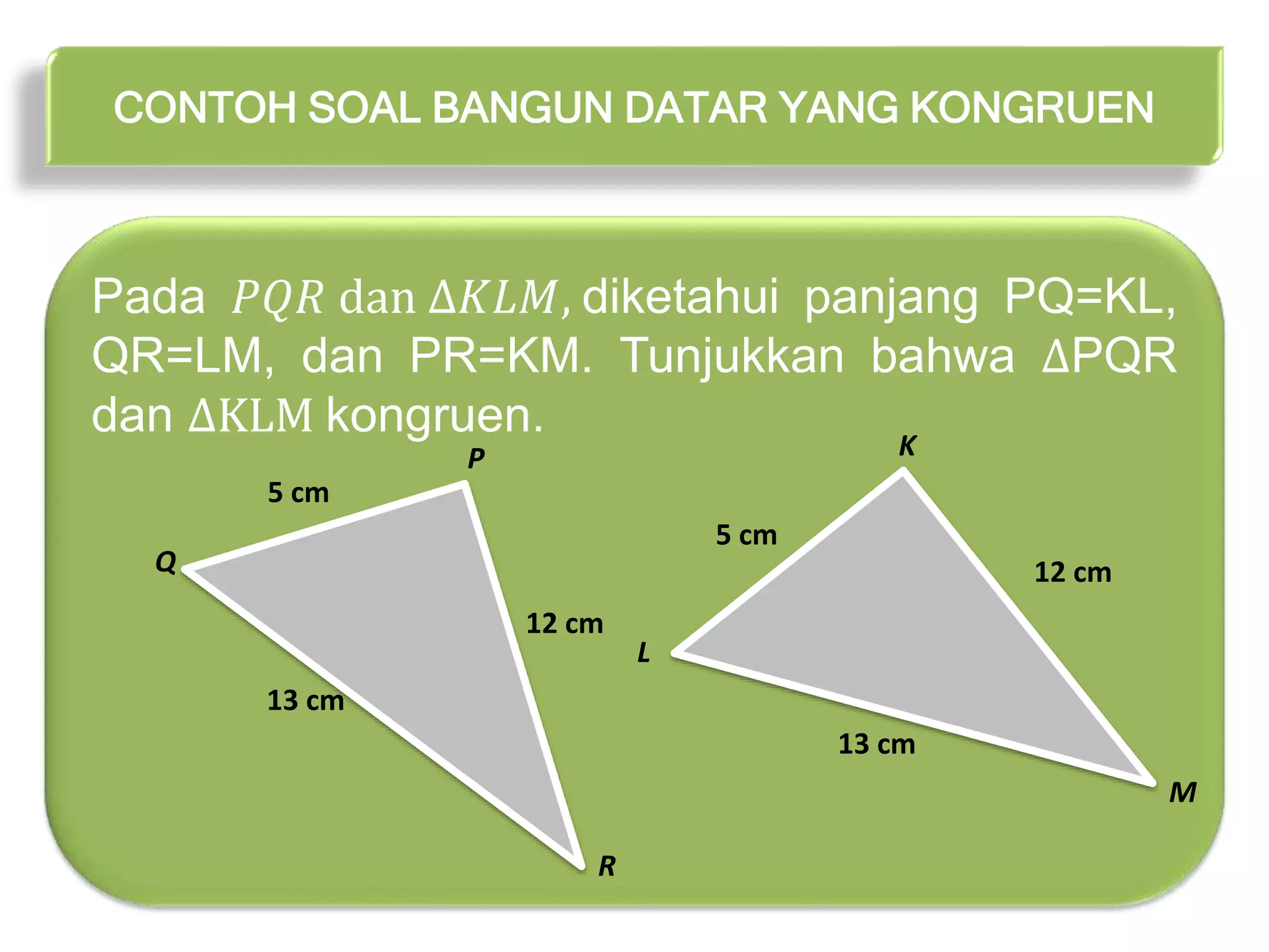 PPT Kesebangunan dan Kekongruenan Kelas IX Semester 1 | PPTX