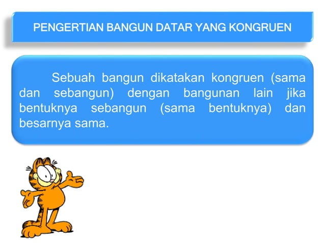 PPT Kesebangunan dan Kekongruenan Kelas IX Semester 1 | PPTX