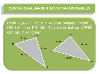 PPT Kesebangunan dan Kekongruenan Kelas IX Semester 1 | PPTX
