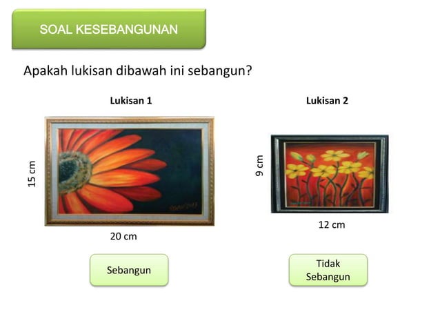 PPT Kesebangunan dan Kekongruenan Kelas IX Semester 1 | PPTX