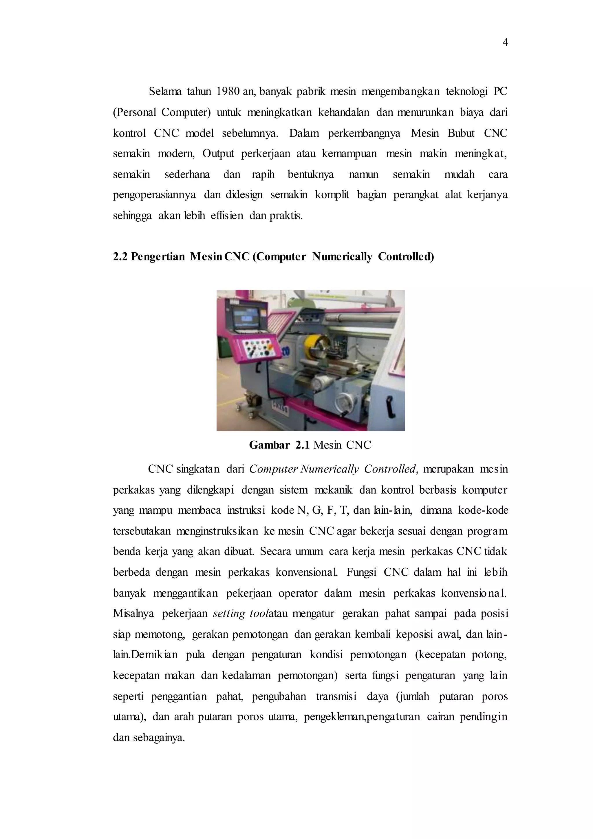 LAPORAN CNC MILLING DAN TURNING TEKNIK MESIN UNIVERSITAS RIAU | DOCX