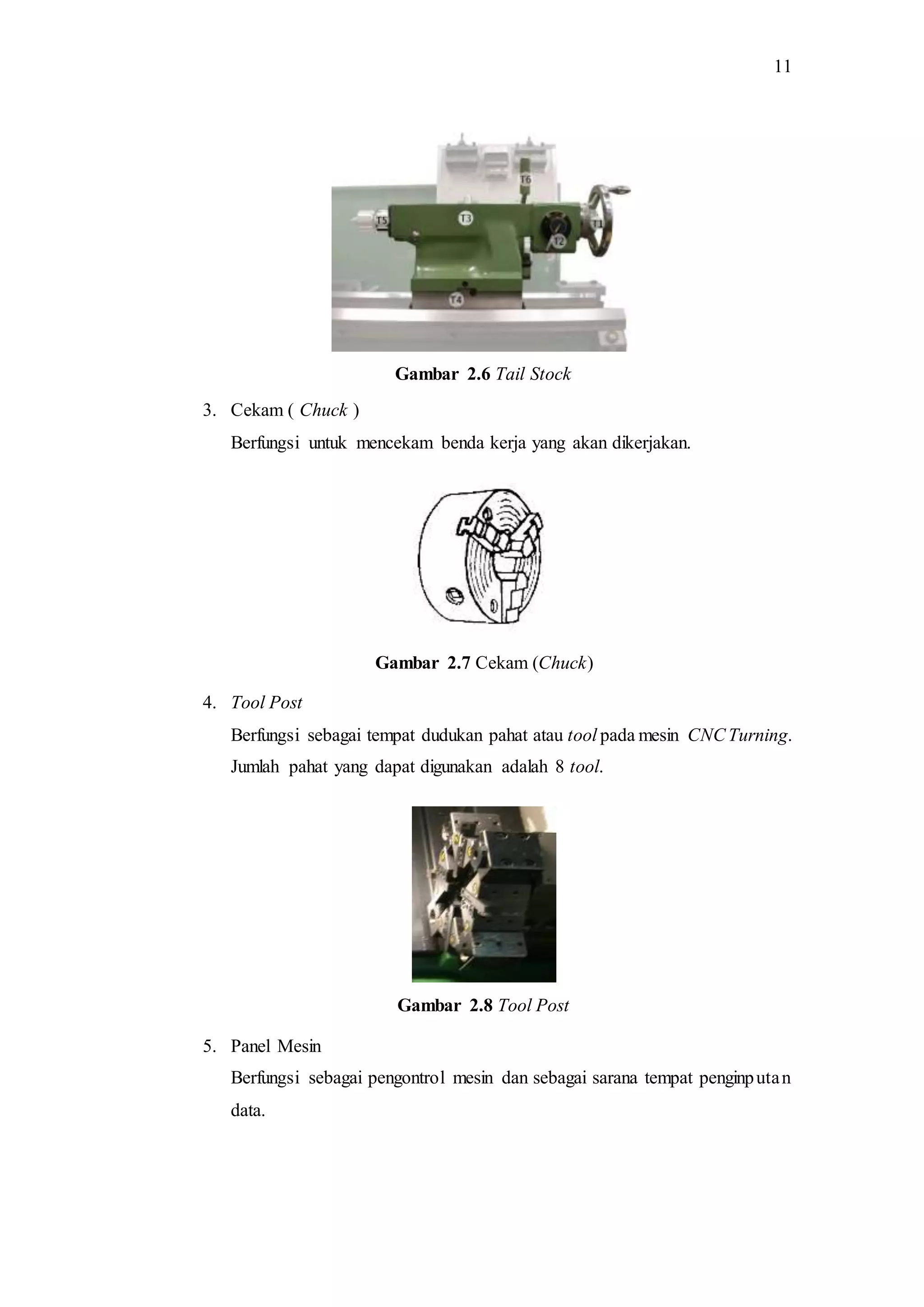 LAPORAN CNC MILLING DAN TURNING TEKNIK MESIN UNIVERSITAS RIAU | DOCX