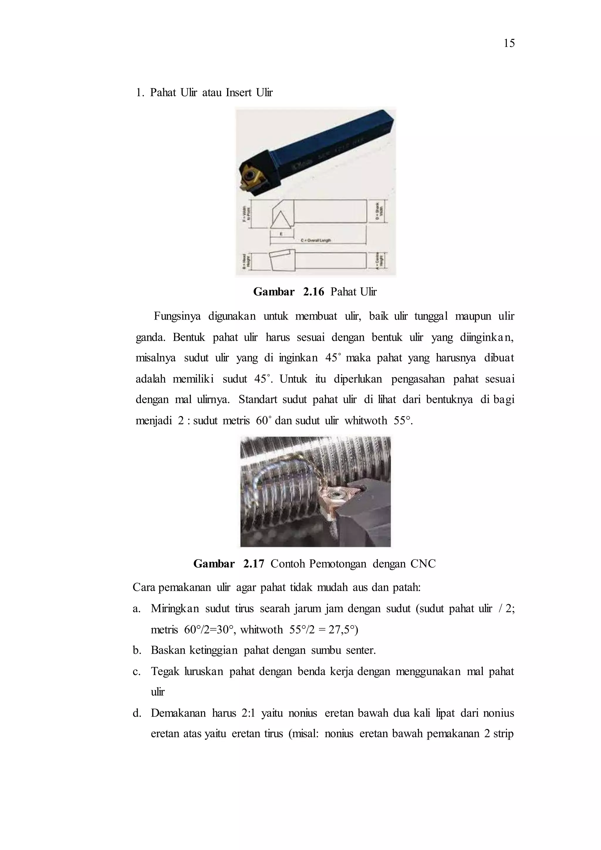 LAPORAN CNC MILLING DAN TURNING TEKNIK MESIN UNIVERSITAS RIAU | DOCX