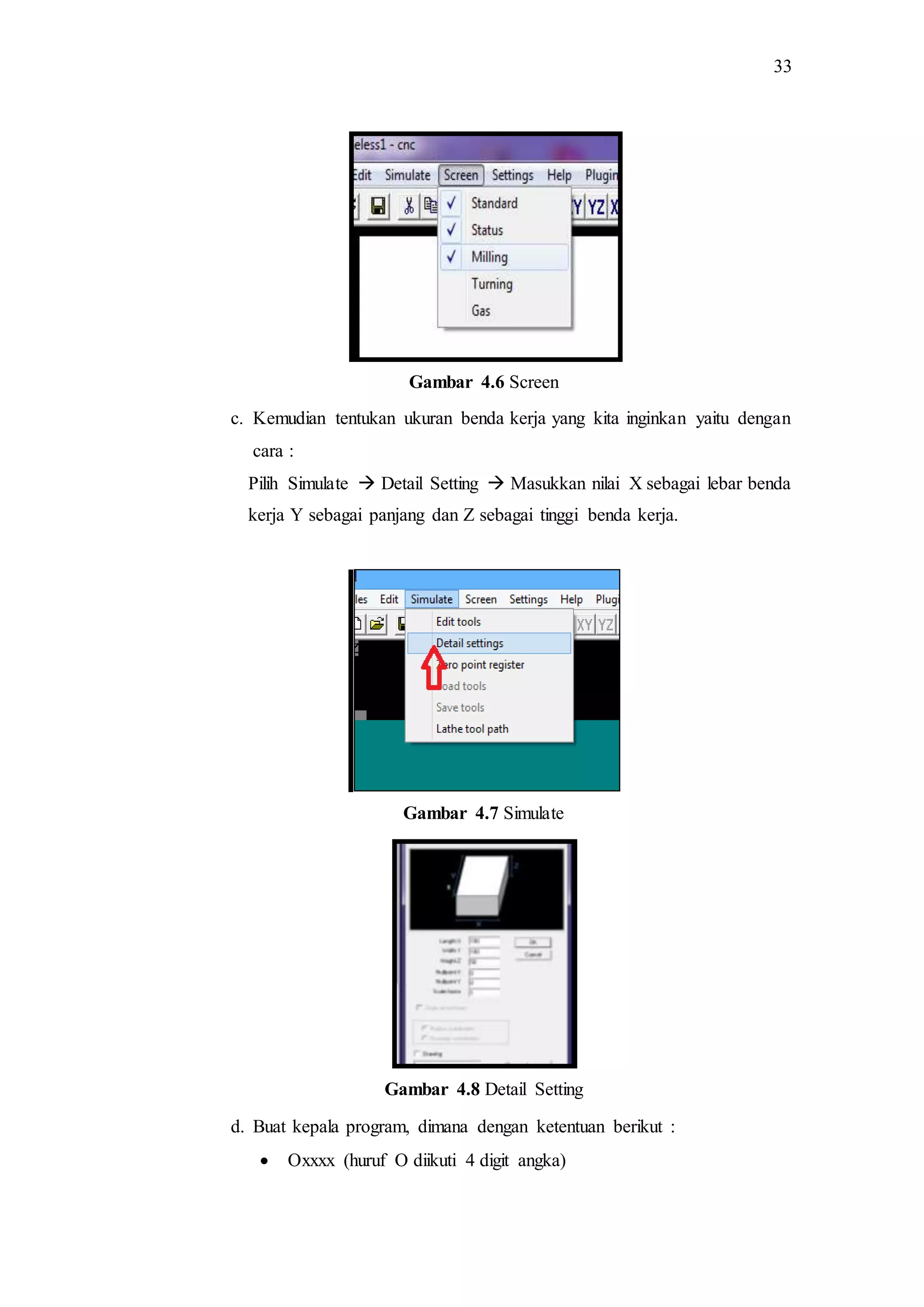 LAPORAN CNC MILLING DAN TURNING TEKNIK MESIN UNIVERSITAS RIAU | DOCX