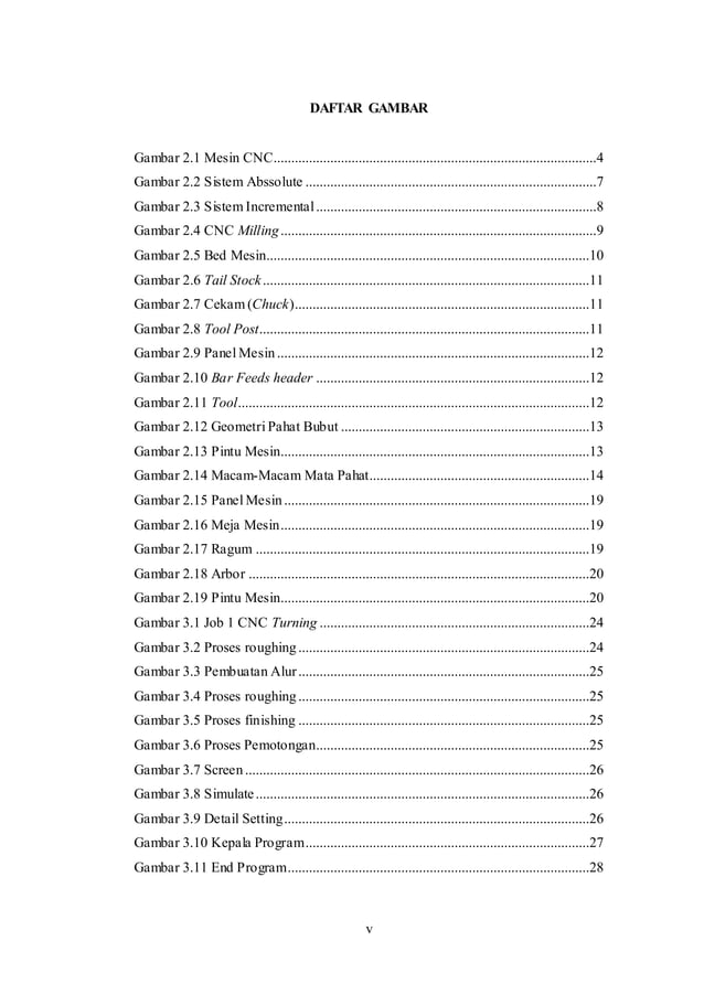 LAPORAN CNC MILLING DAN TURNING TEKNIK MESIN UNIVERSITAS RIAU | DOCX