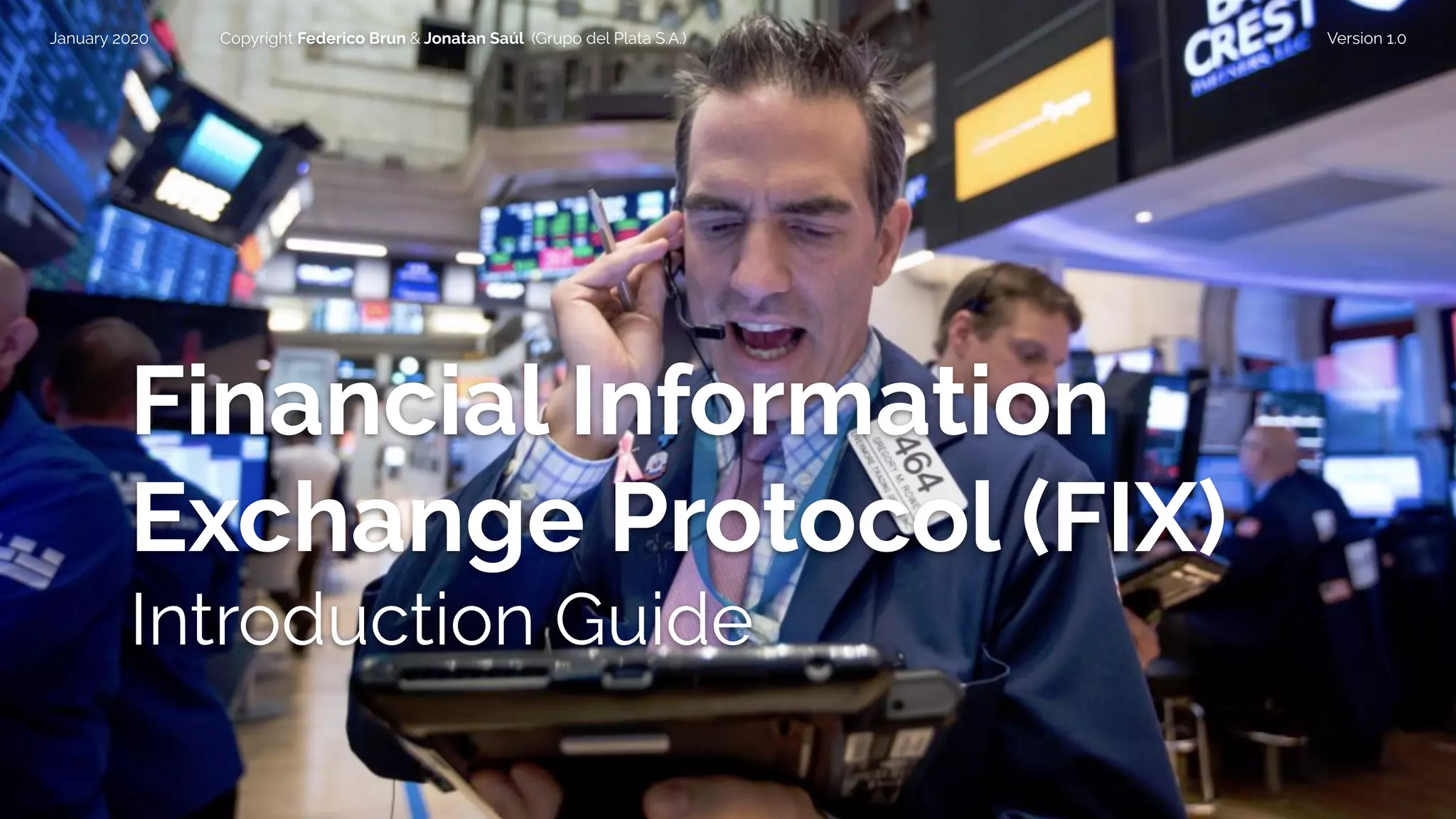Financial Information Exchange (FIX) Protocol Introduction Guide | PDF