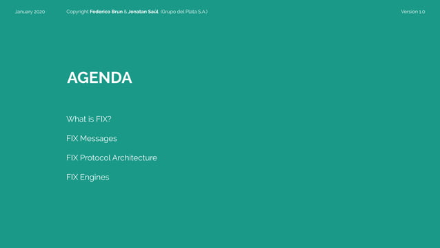Financial Information Exchange (FIX) Protocol Introduction Guide | PDF