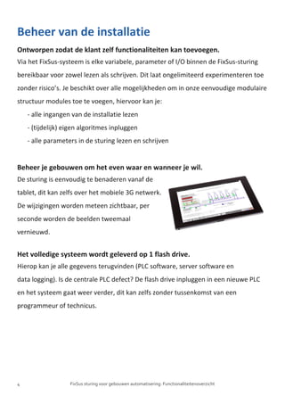 FixSus - Waarom kiezen voor een fixsus systeem-v12? | PDF