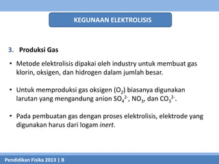 ppt elektrolisis | PPTX