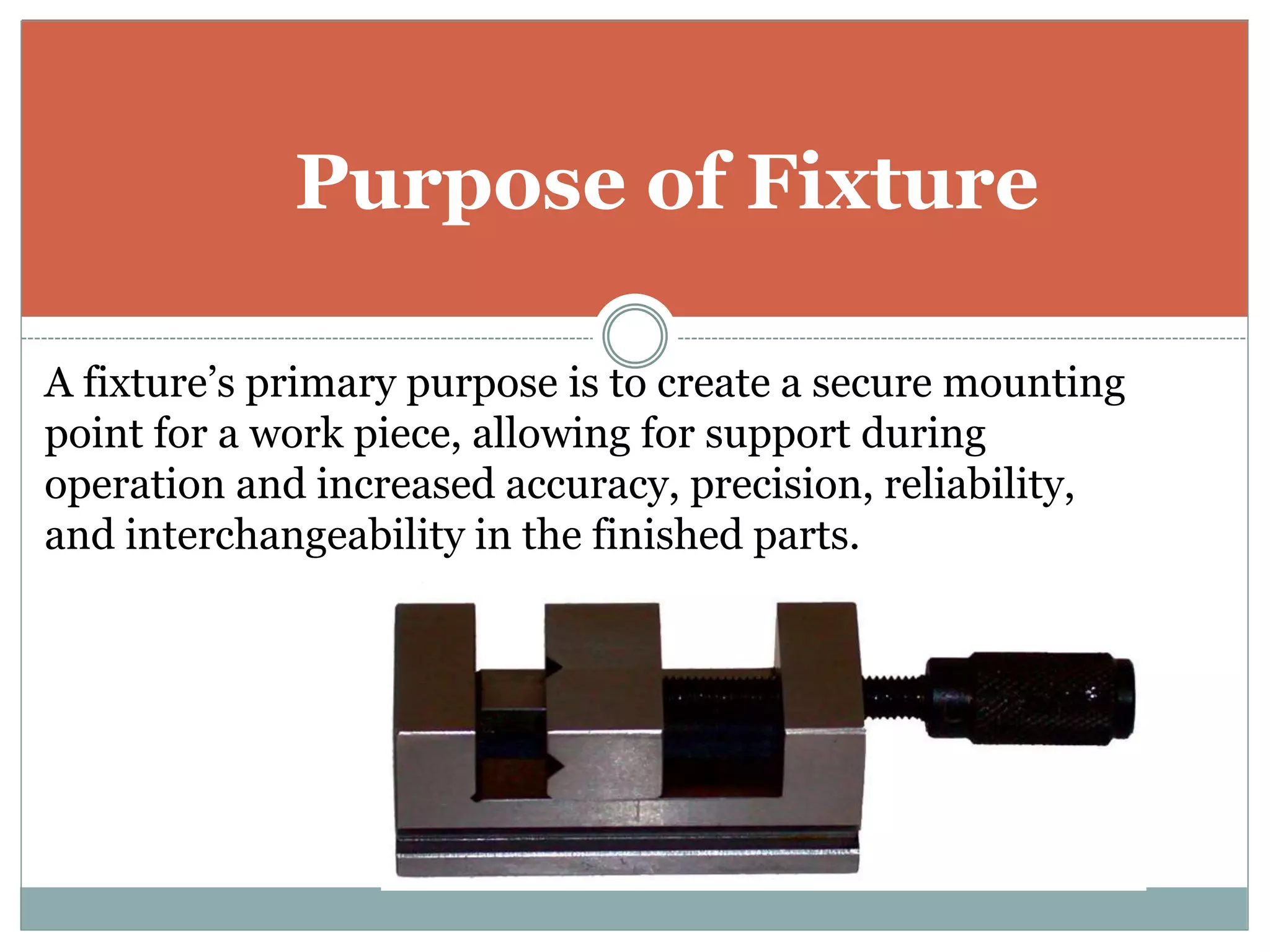 Fixture Designing | PPTX