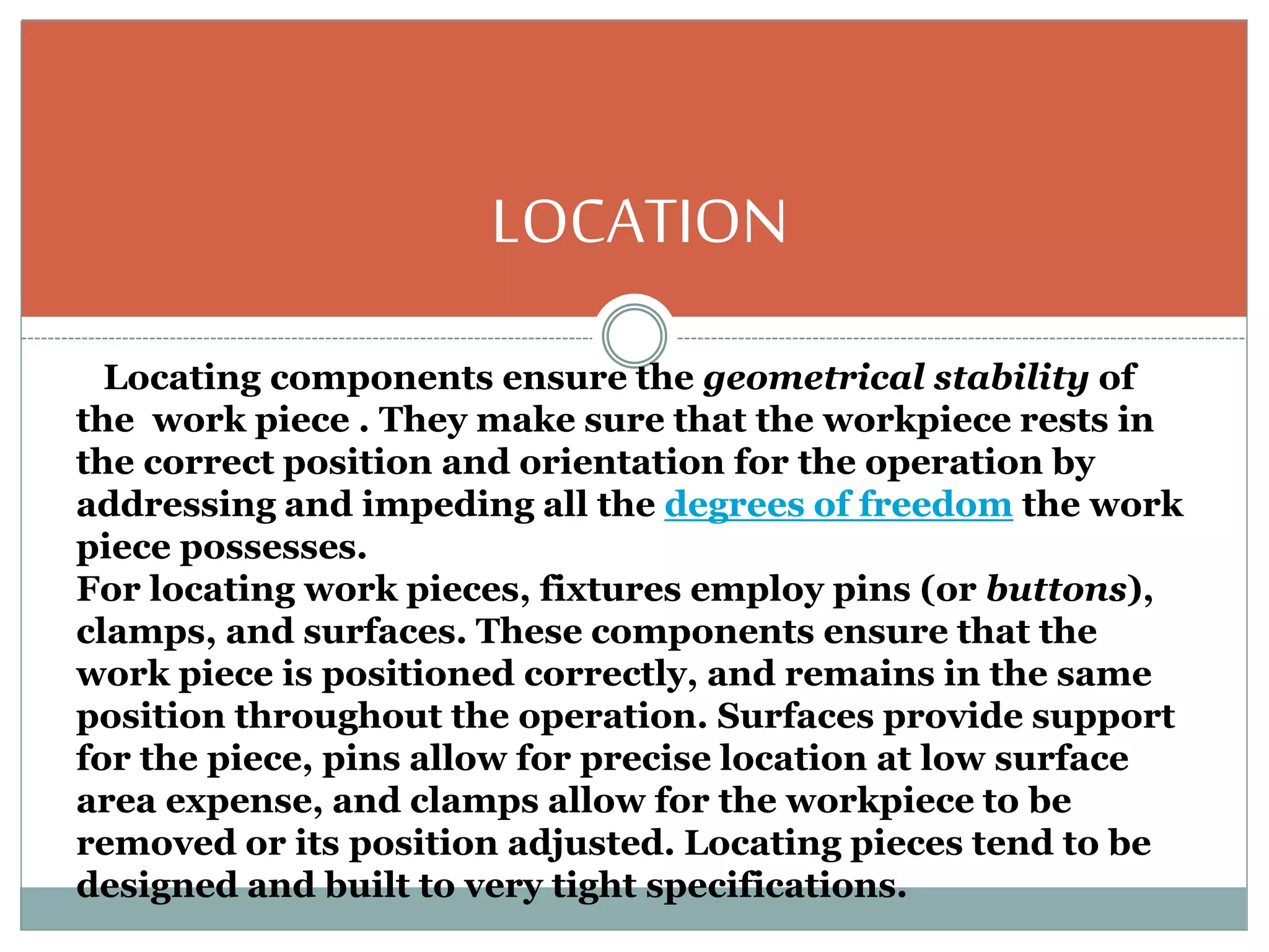 Fixture Designing | PPTX