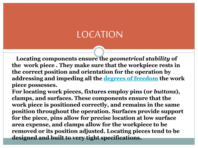 Fixture Designing | PPTX