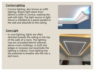 FIXTURE LIGHTS . power point presentation | PPTX