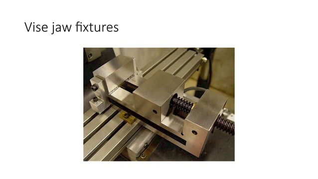 Fixtures work holding and locating device used with machine tooldevice.pptx