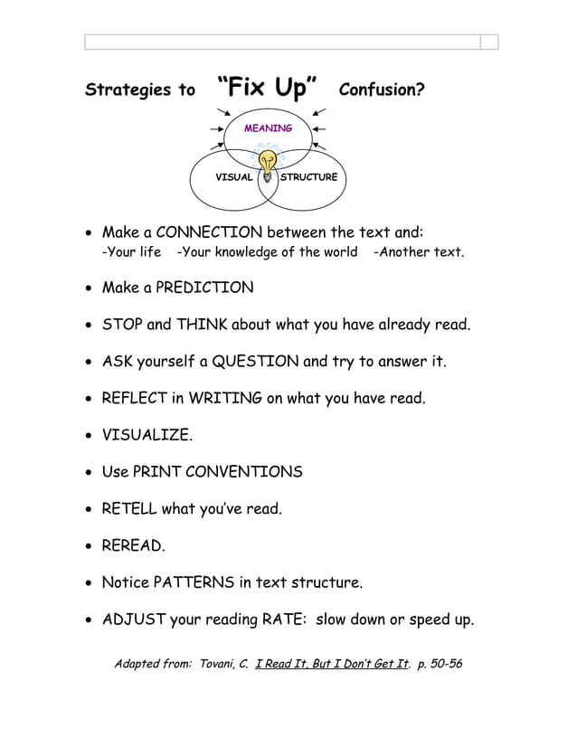 Fixup BDA Reading Chart | PDF