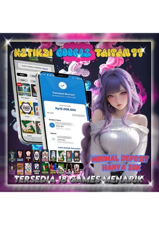TAIPAN99 PUSAT GAME AMAN DAN TERGACOR SE ASIA https://heylink.me/login-taipan99 | PDF