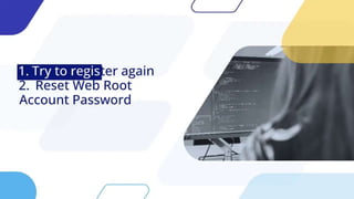 Fix web root Error code 102 –Basicsprotection | PPT