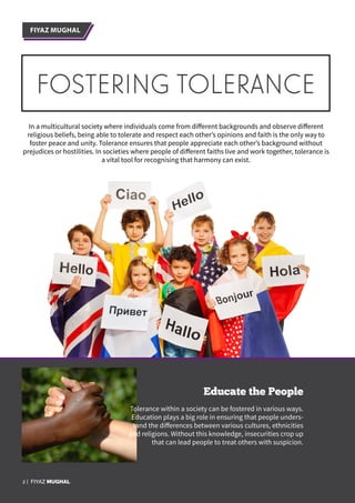 Fostering Tolerance in the Modern World | PDF