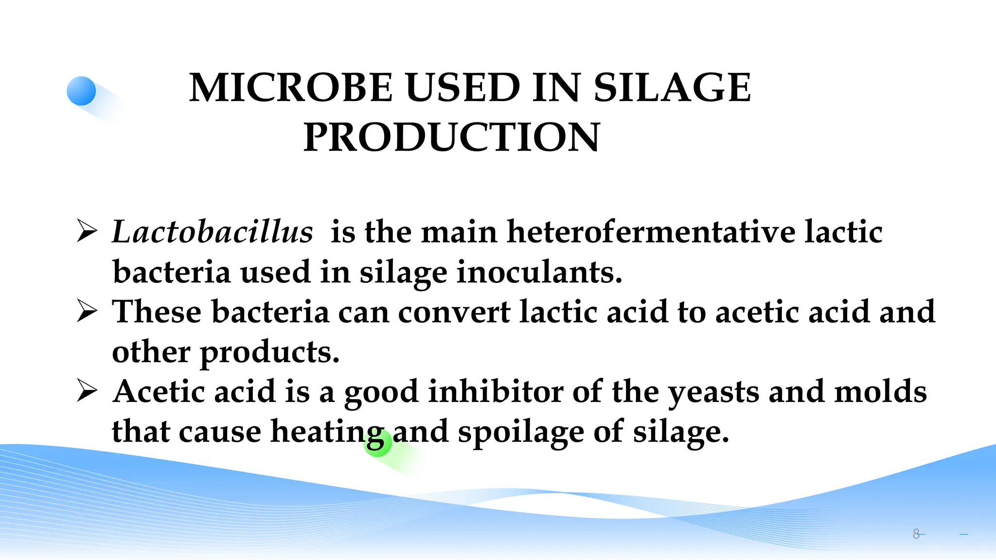 PRESENTATION ON PRODUCTION AND SIGNIFICANCE OF SILAGE | PPTX