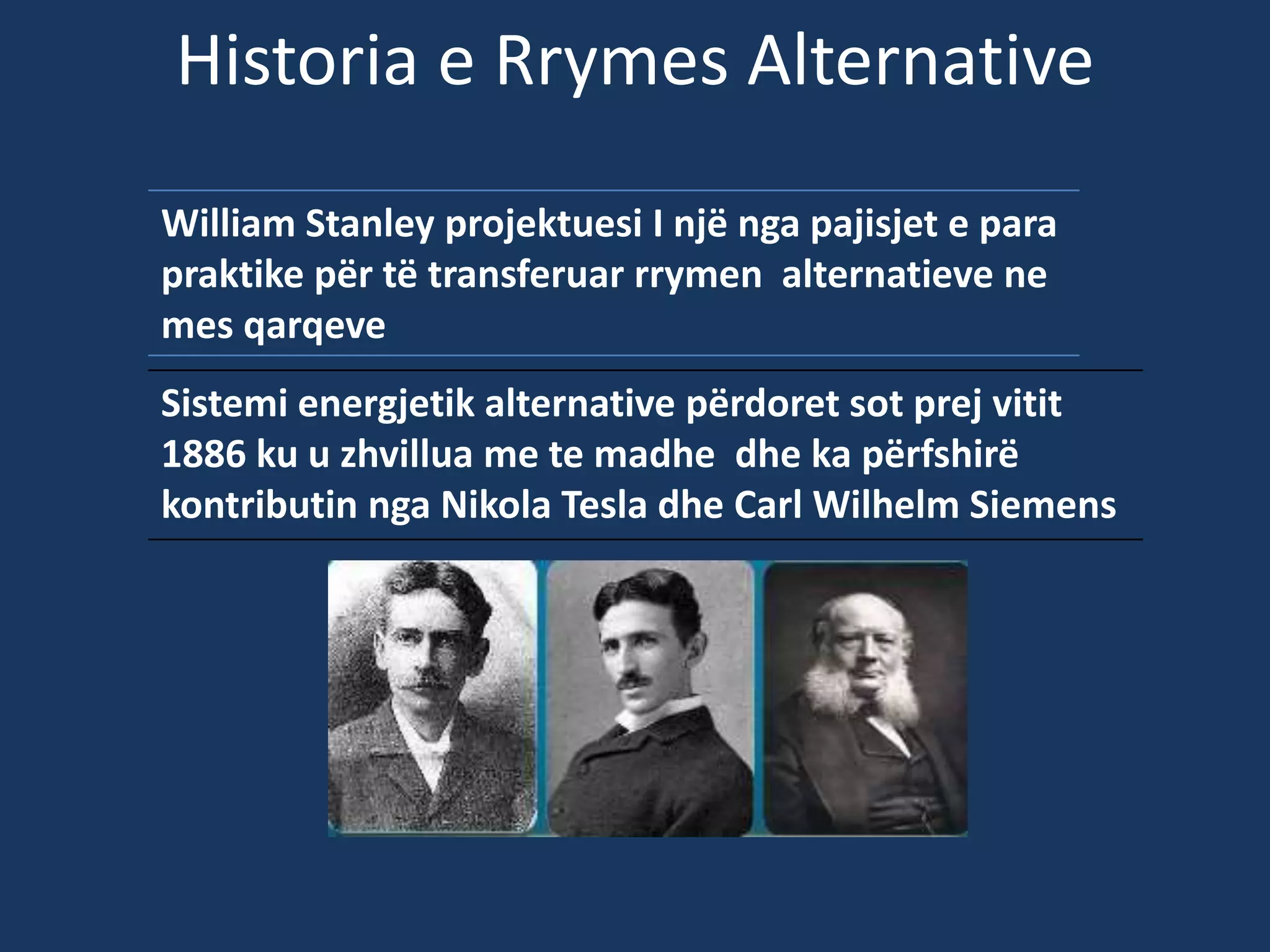 Rryma Alternative | PPTX