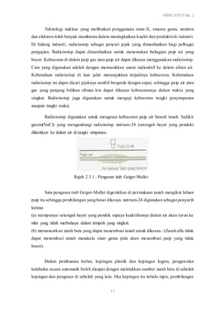 Fizik Radioisotop | DOCX