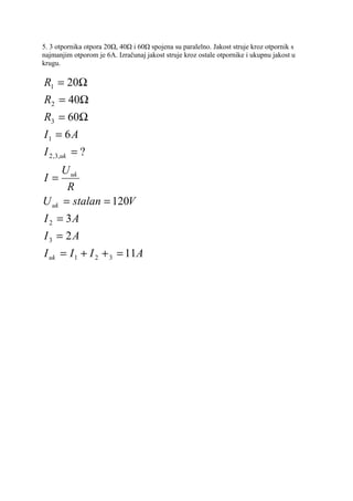 Ispit iz fizike | PDF