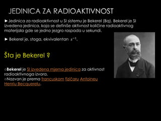 Uticaj i zaštita od radioaktivnosti | PPTX