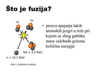 Nuklearne elektane - fuzija | PPTX