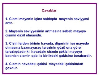 Arximed qanunu | PPT