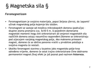 Fizika Magnetizam | PPT