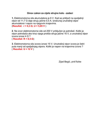 2.Omov zakon | PDF