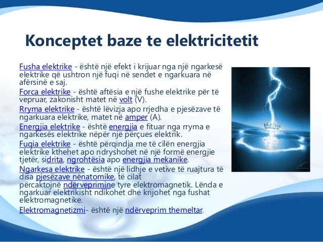 Projekt Fizik Elektriciteti