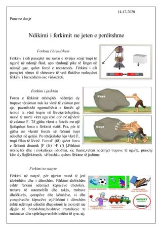 Ndikimi i ferkimit ne jeten e perditshme | DOC