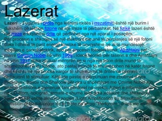 Fibrat optike , lazerat , magnetet ,elektromagnetet dhe perdorimi i ...