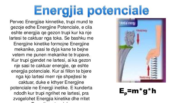 Fizike "Energja dhe perdorimet e saj"