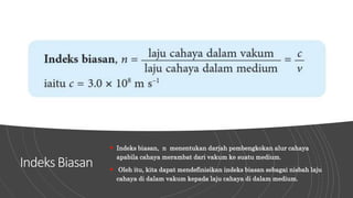 FIZIK T4 KSSM Bab 6 Cahaya dan Optik zila khalid =).pptx