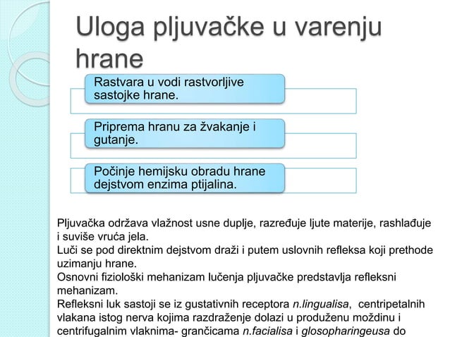 Fiziologija varenja | PPT