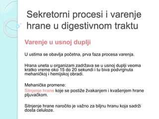 Fiziologija varenja | PPTX