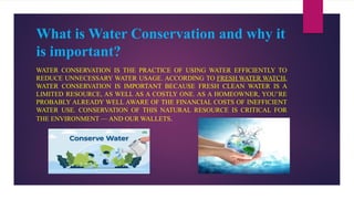 Grade 4 science related Water Conservation PPT.pptx