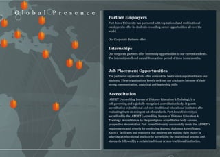 Fort Jones University - Accredited Globally Recognized Degrees | PDF