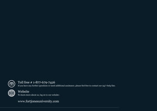 Fort Jones University - Accredited Globally Recognized Degrees | PDF