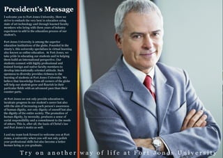 Fort Jones University - Accredited Globally Recognized Degrees | PDF