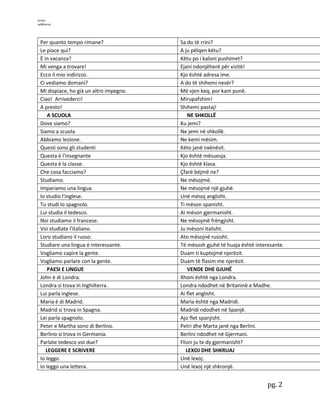 Fjal italisht shqip | PDF