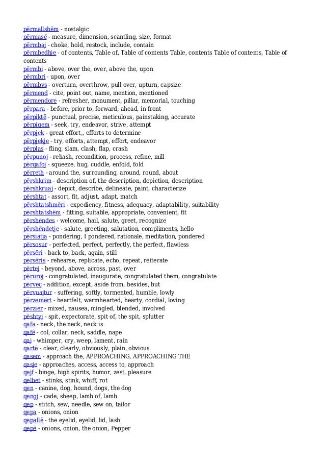 Fjalor anglisht-shqip