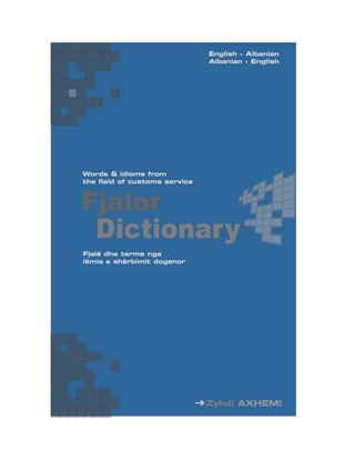 Fjalori ekonomik | PDF